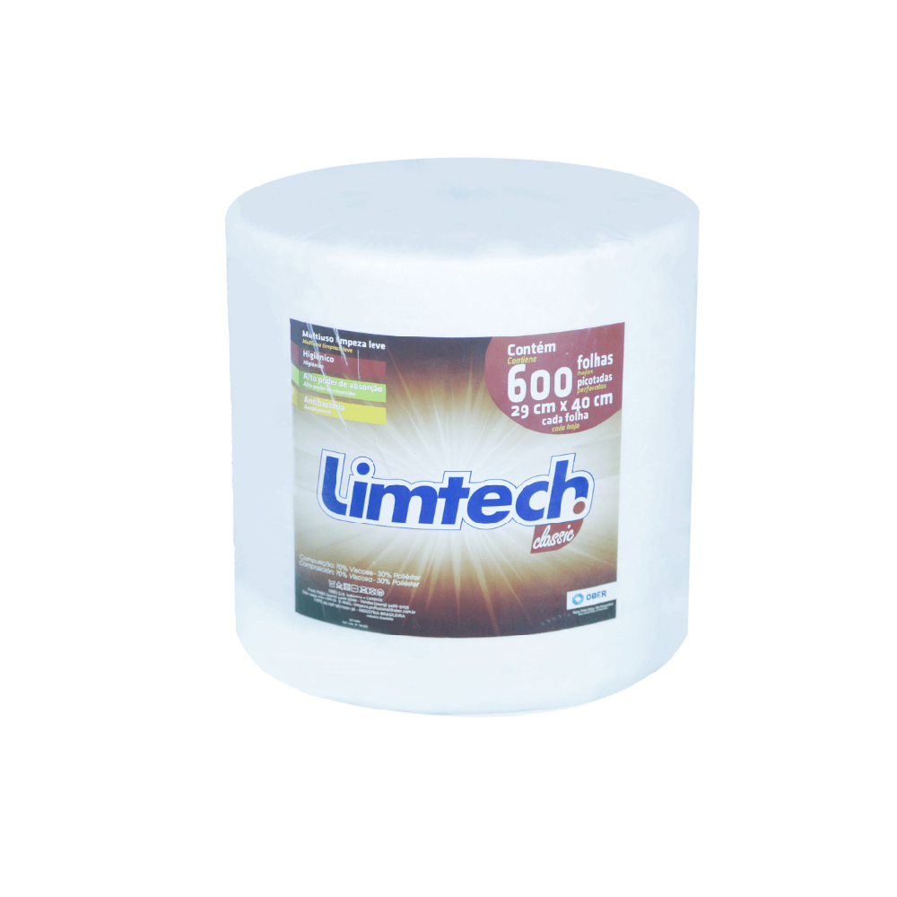 OBER Shop - Pano Multiuso Limtech - 29cm X 240m - 600 Folhas - 45g/m² ...