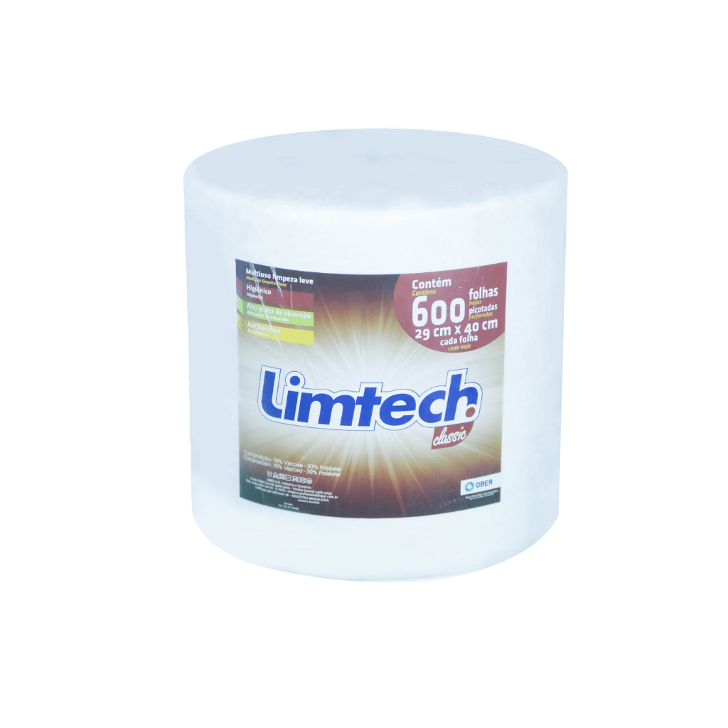 OBER Shop - Pano Multiuso Limtech - 29cm X 240m - 600 Folhas - 45g/m² ...