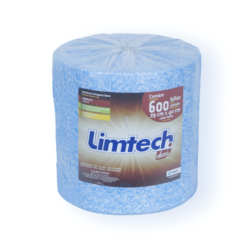 OBER Shop - Pano Multiuso Limtech - 29cm X 240m - 600 Folhas - 45g/m² ...