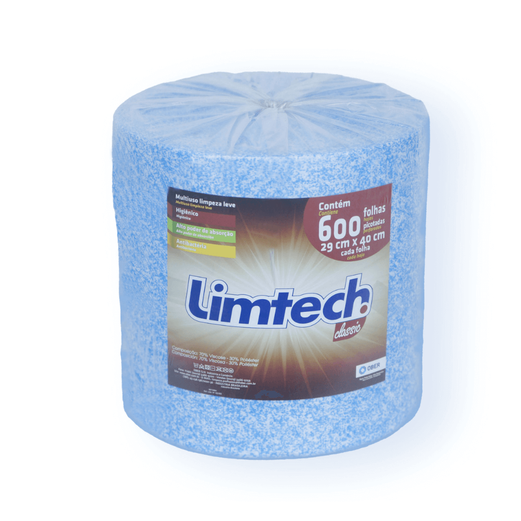 OBER Shop - Pano Multiuso Limtech - 29cm X 240m - 600 Folhas - 45g/m² ...